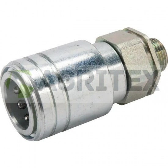 Hydraulic quick release coupling John Deere AL41599, AL172304 - Hydraulics