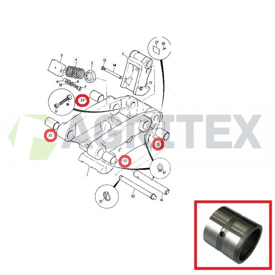 Bush QUICKHITCH JCB 809/00192